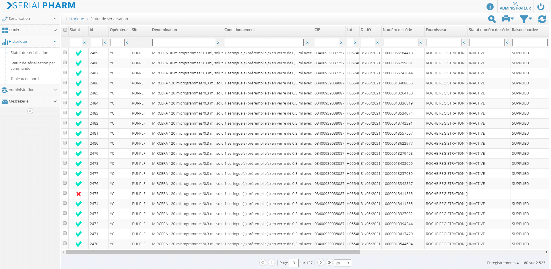 Logiciel de sérialisation médicaments - Seriapharm - KLS Group